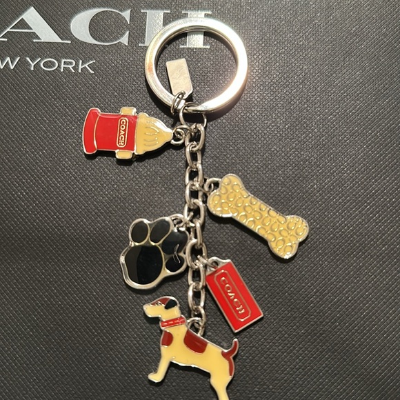 Coca Cola | Accessories | Coach Dog Keychainbag Charm | Poshmark